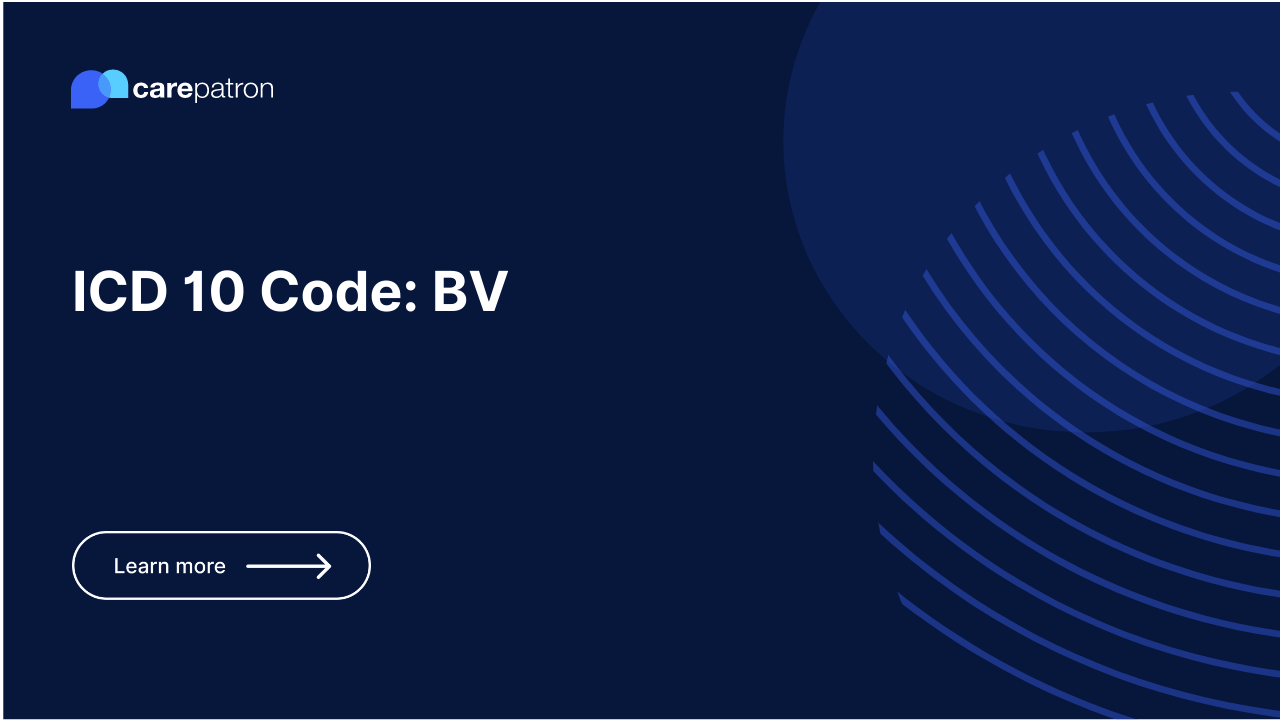 BV ICD 10 CM Codes 2023